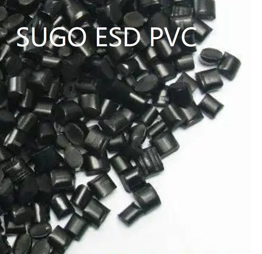 Cylindrical PVC Conductive Compounds Combining Carbon Black ESD Application
